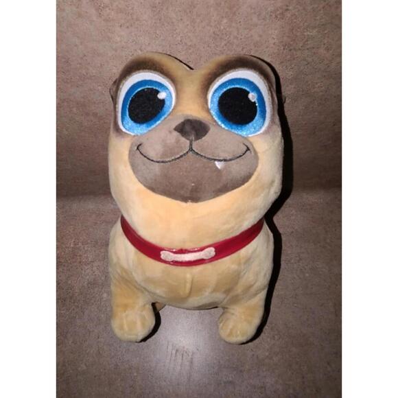 Disney | Toys | Disney Store Tan Plush 2 Puppy Dog Pals Rolly Pug ...